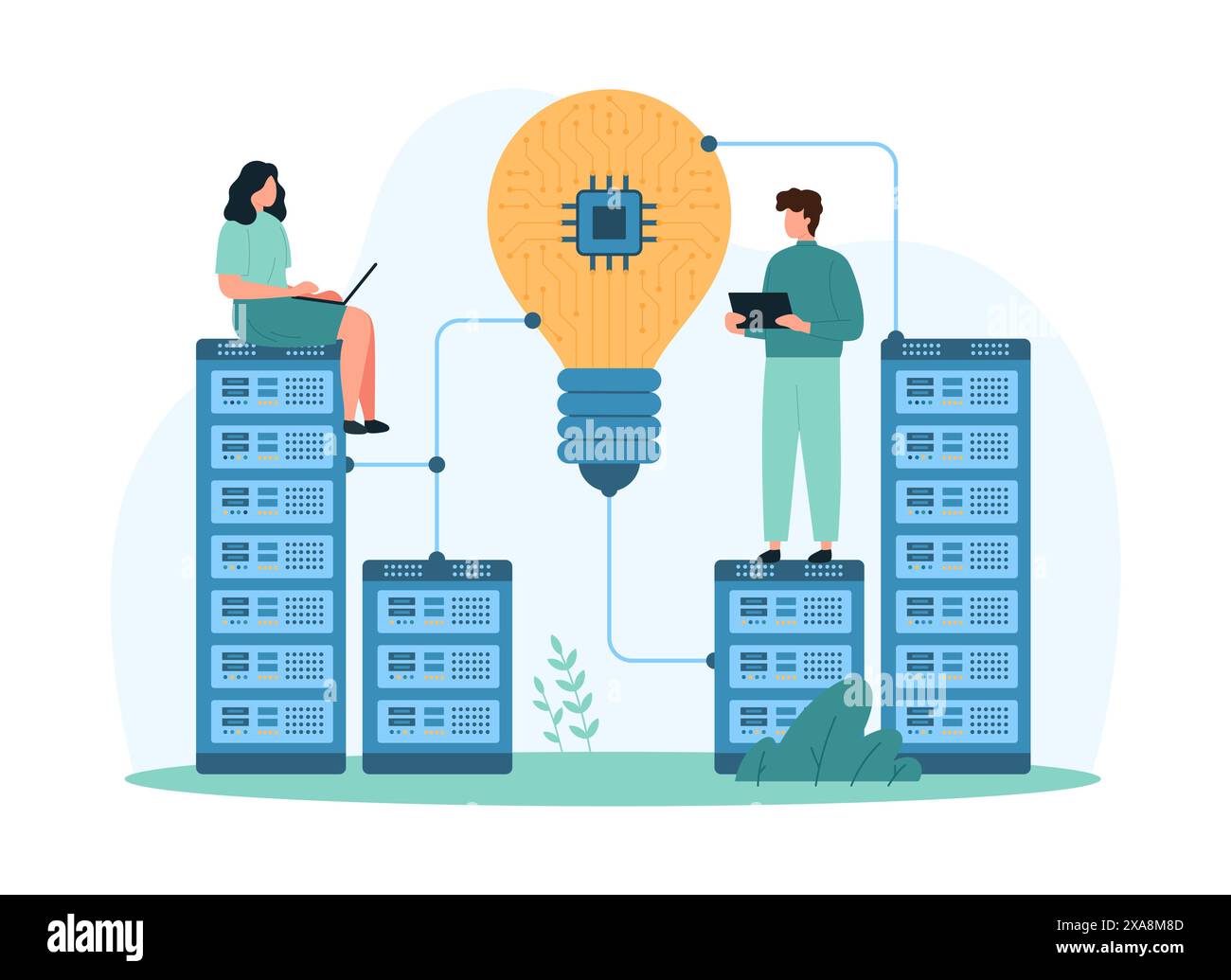 Digital solution development, automation of data management, computing cloud services. Tiny ...