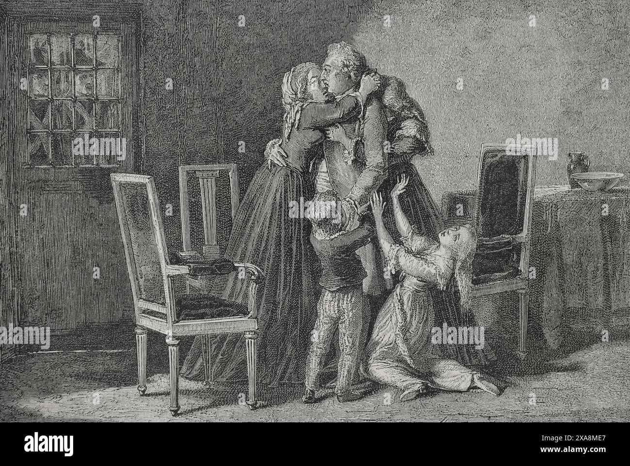 Louis XVI (1754-1793). King of France (1774-1792). In 1770 he married ...