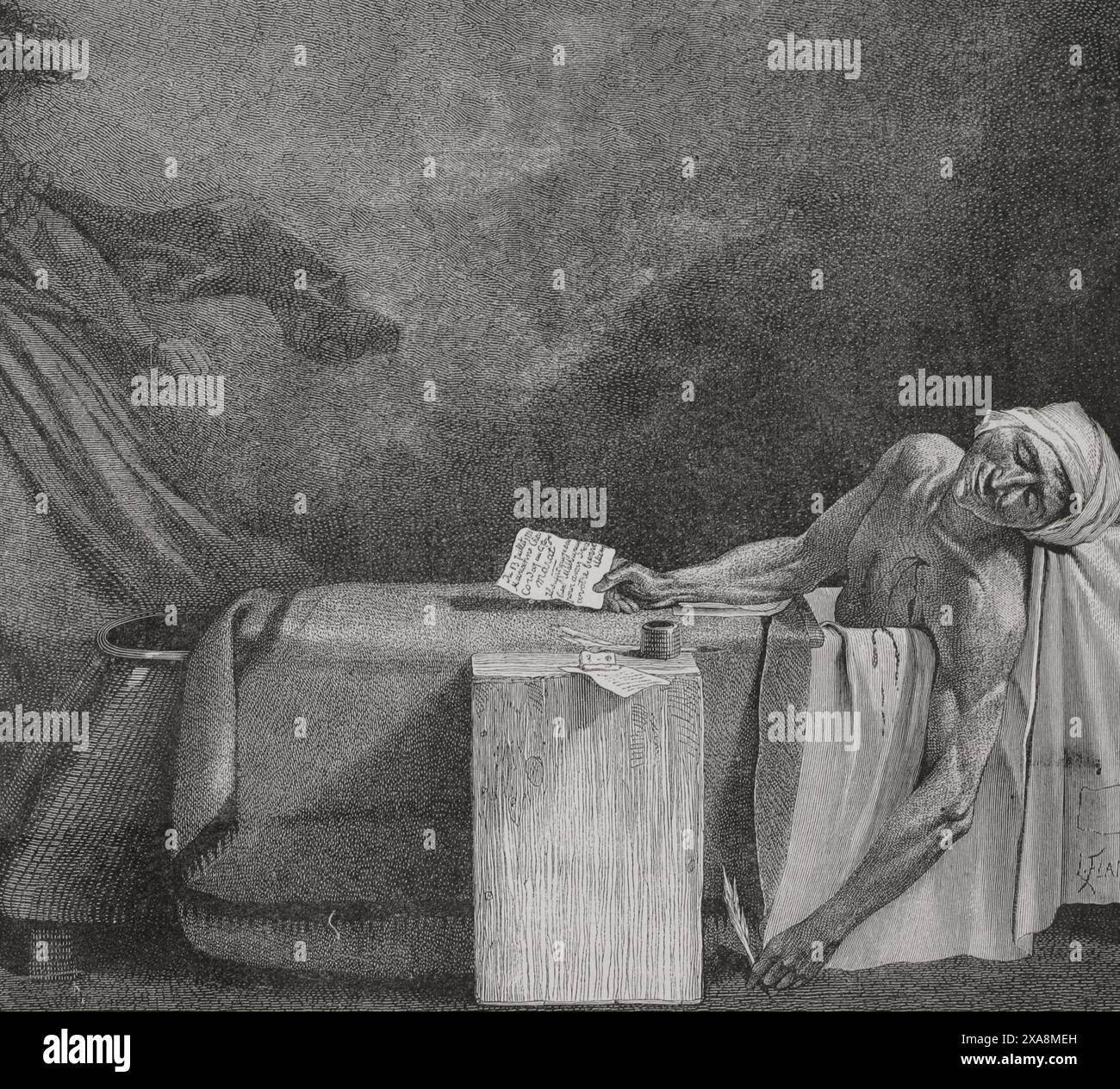 Jean-Paul Marat (1743-1793). French scientist and physician who became ...