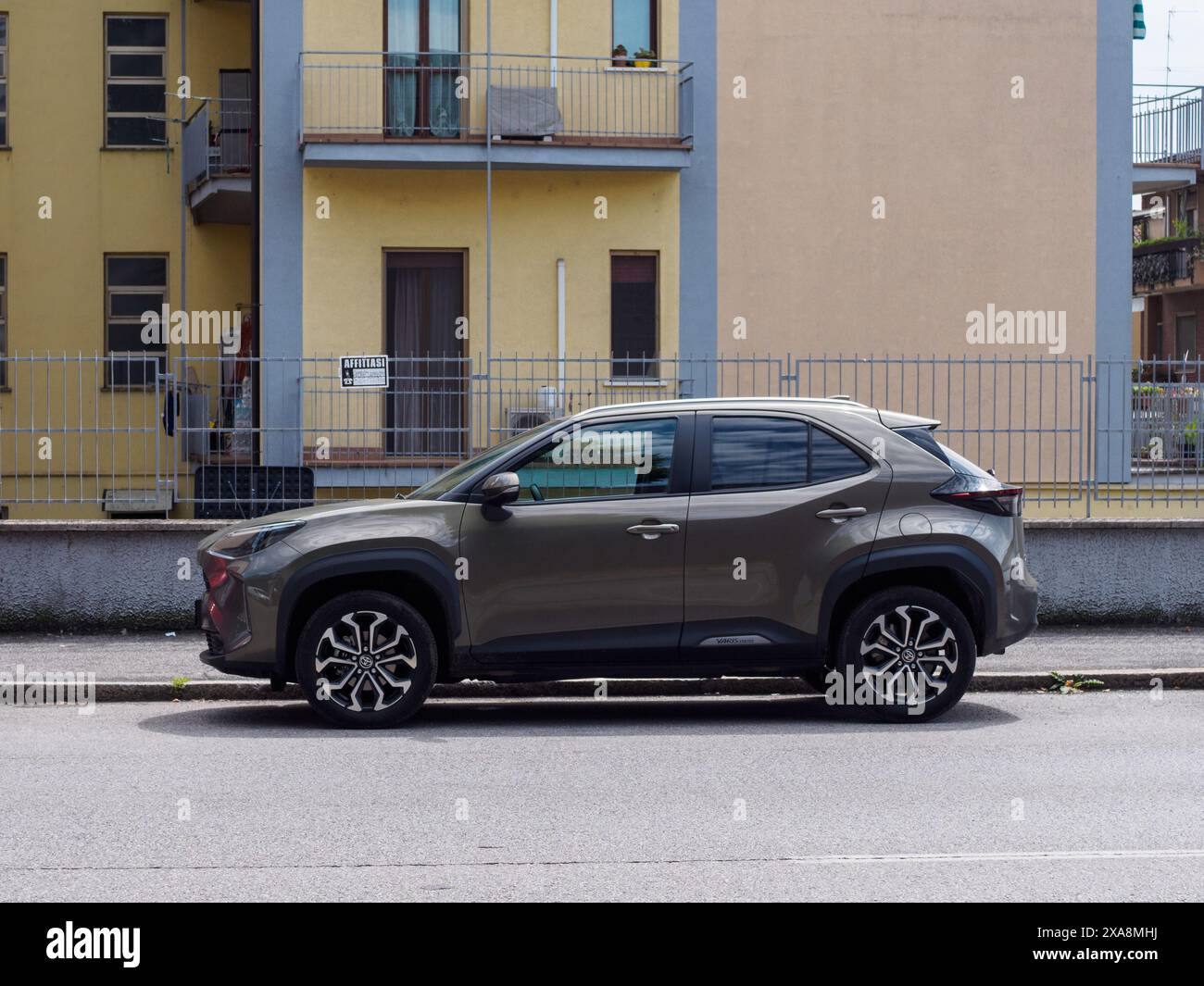 Cremona, Italy - May 27th 2024 Toyota Yaris Cross Suv croosover Sleek ...