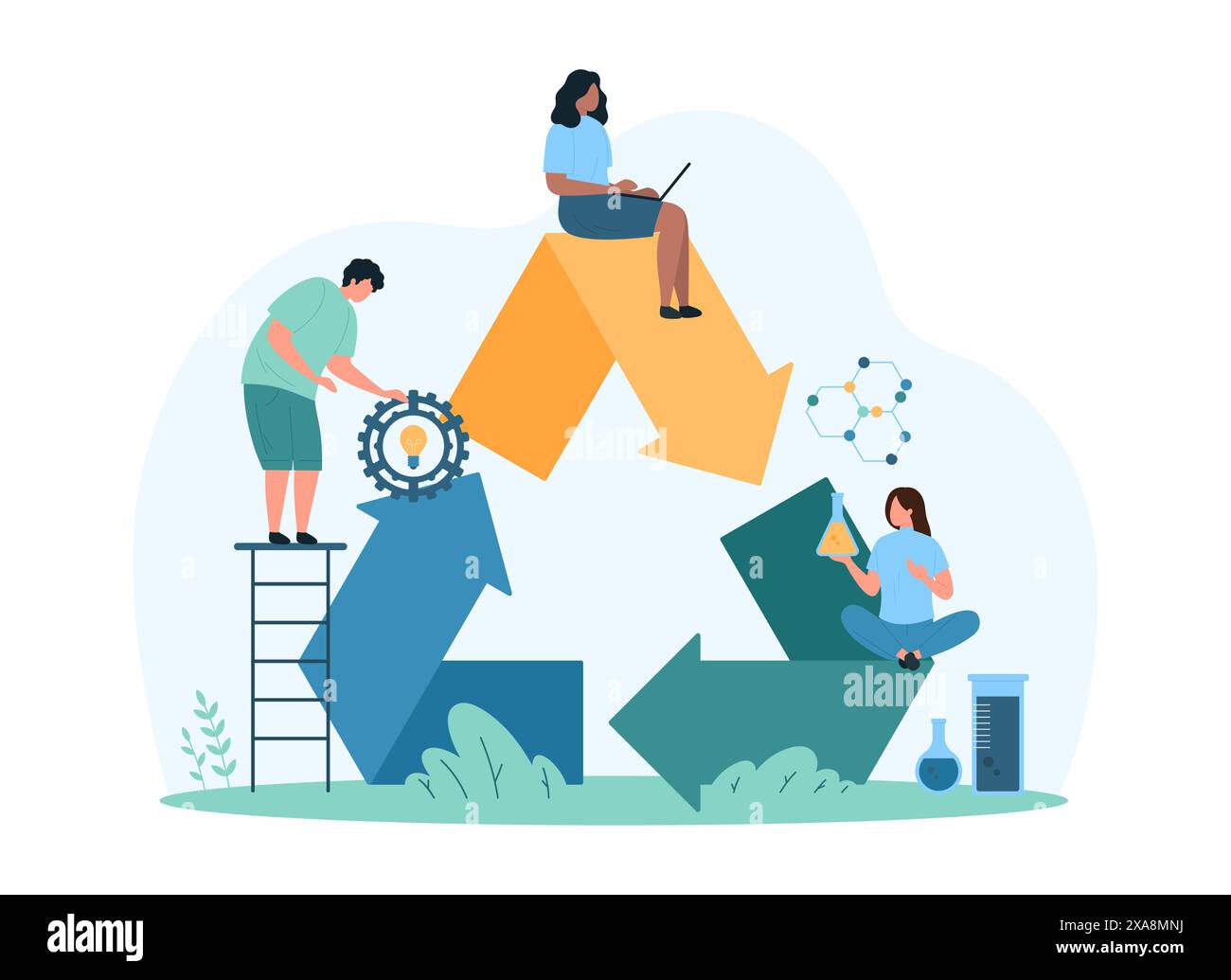 Environmental sustainable strategy to reuse materials and products and ...