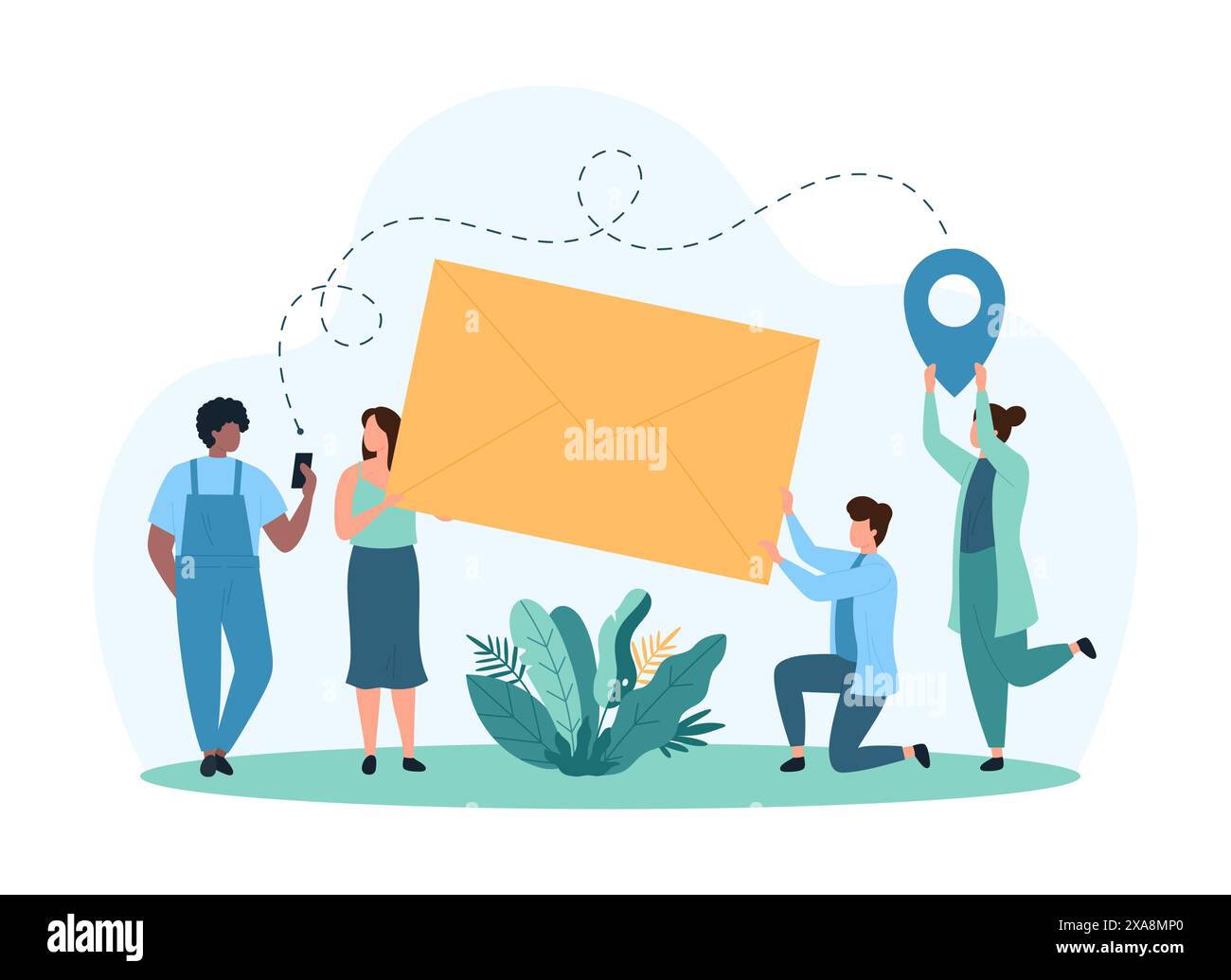 Delivery of emails, marketing and subscription letters, newsletters to ...