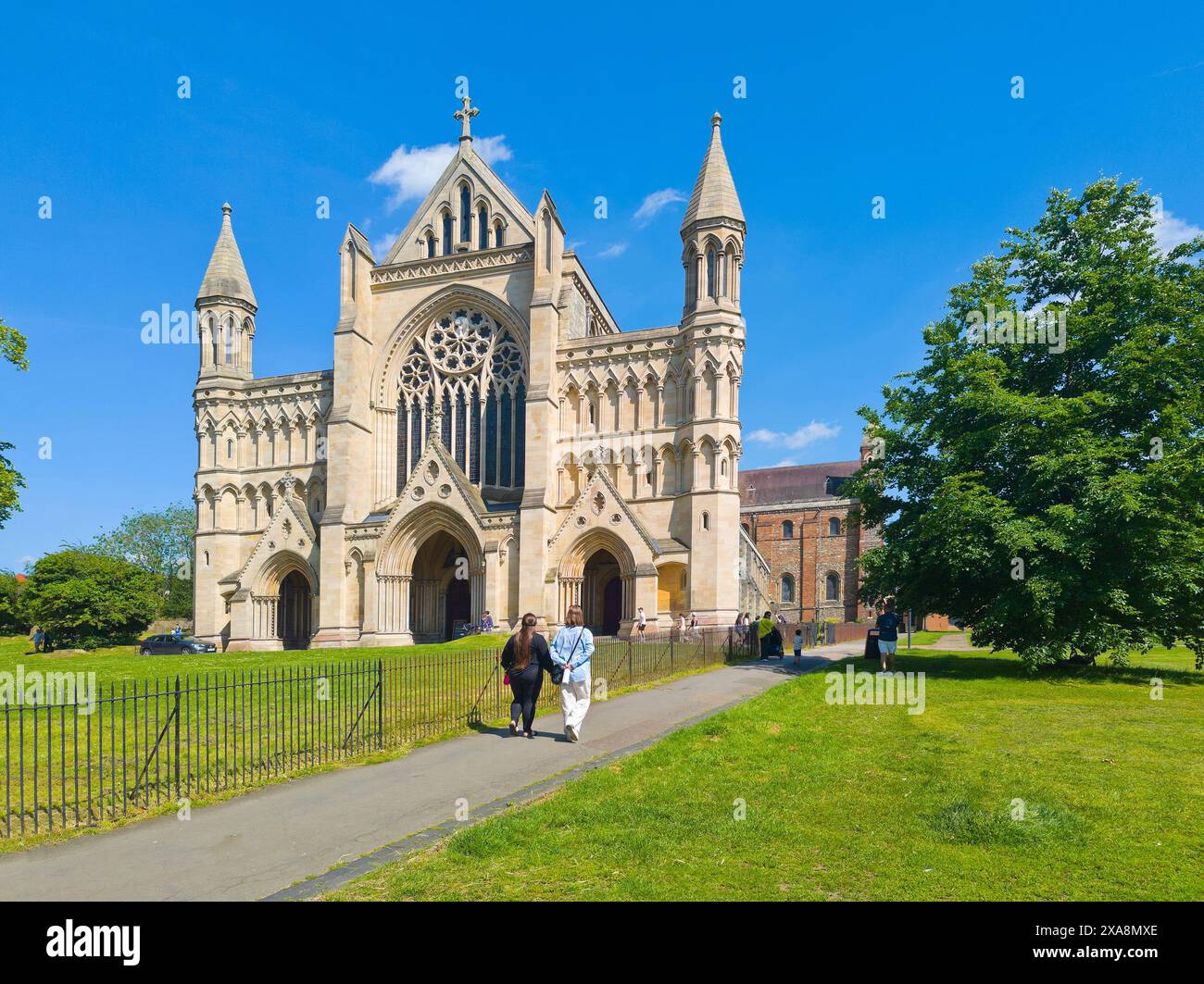 St Albans Cathedral, In 1877 what had previously been a local parish ...