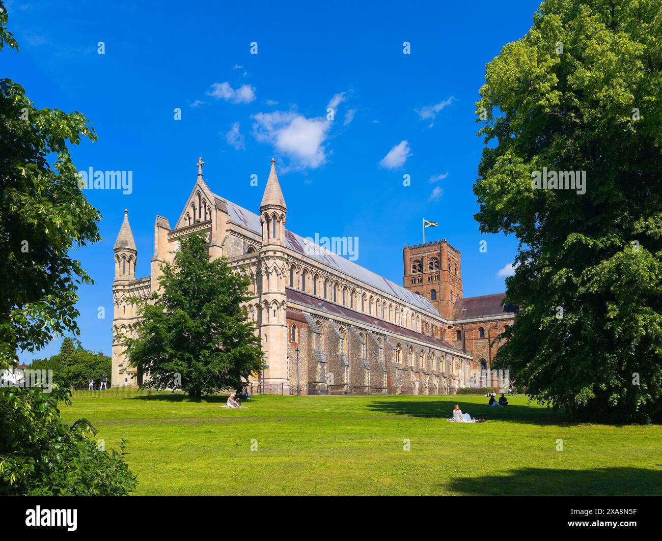St Albans Cathedral, In 1877 what had previously been a local parish ...