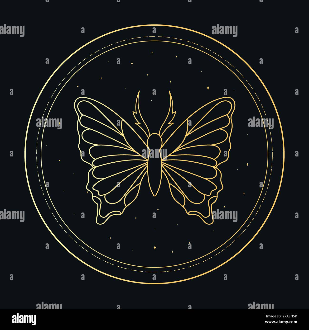 The outline is a circle Stock Vector Images - Alamy