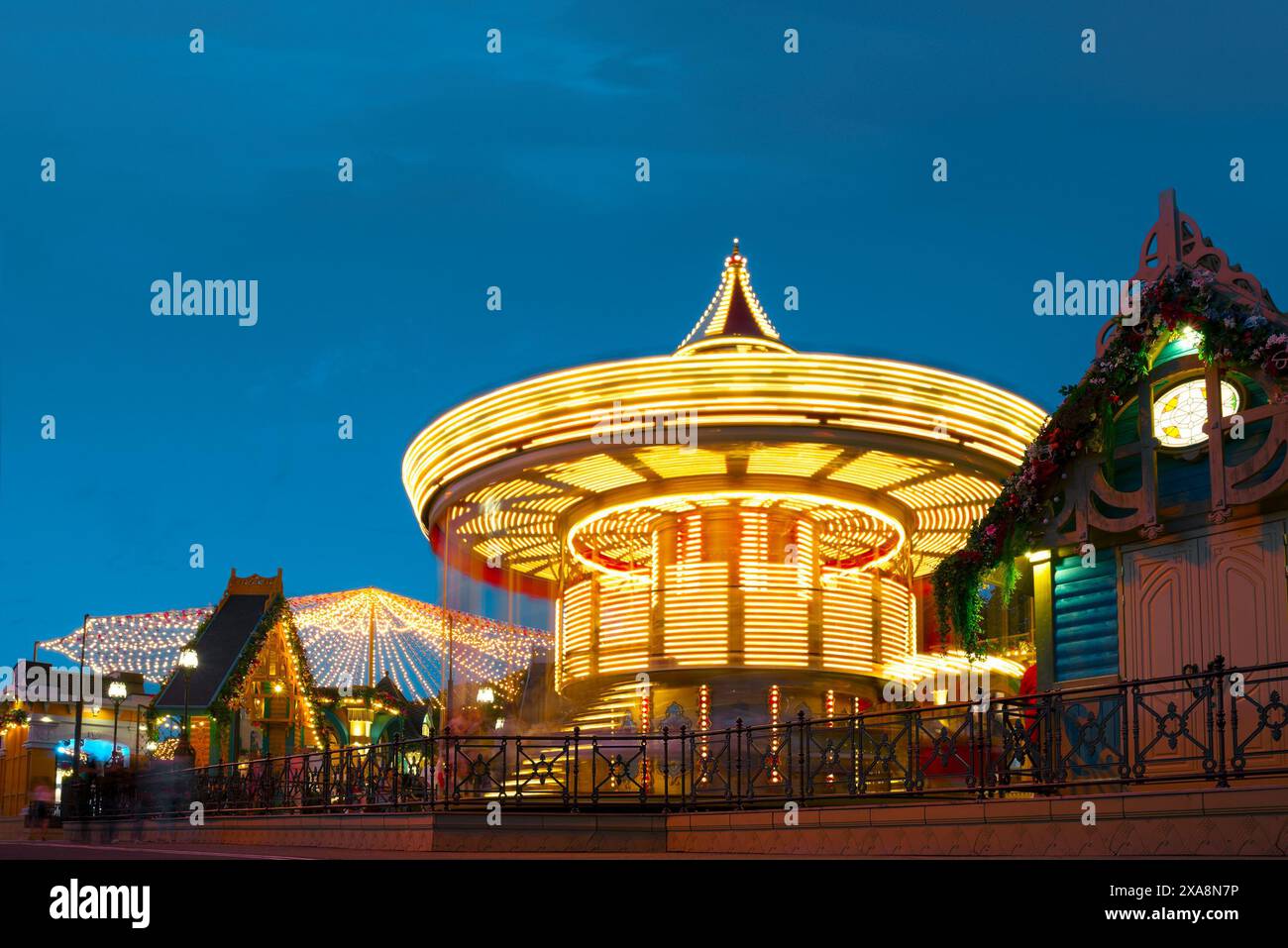 Fair carousel hi-res stock photography and images - Alamy