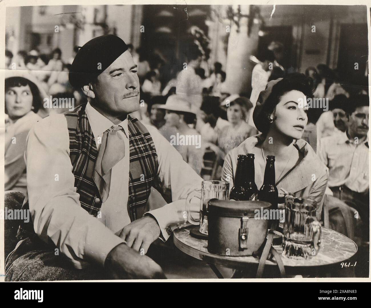 The Sun Also Rises (20th Century Fox, 1957). Hemingway.Starring Tyrone Power, Ava Gardner, Mel ...