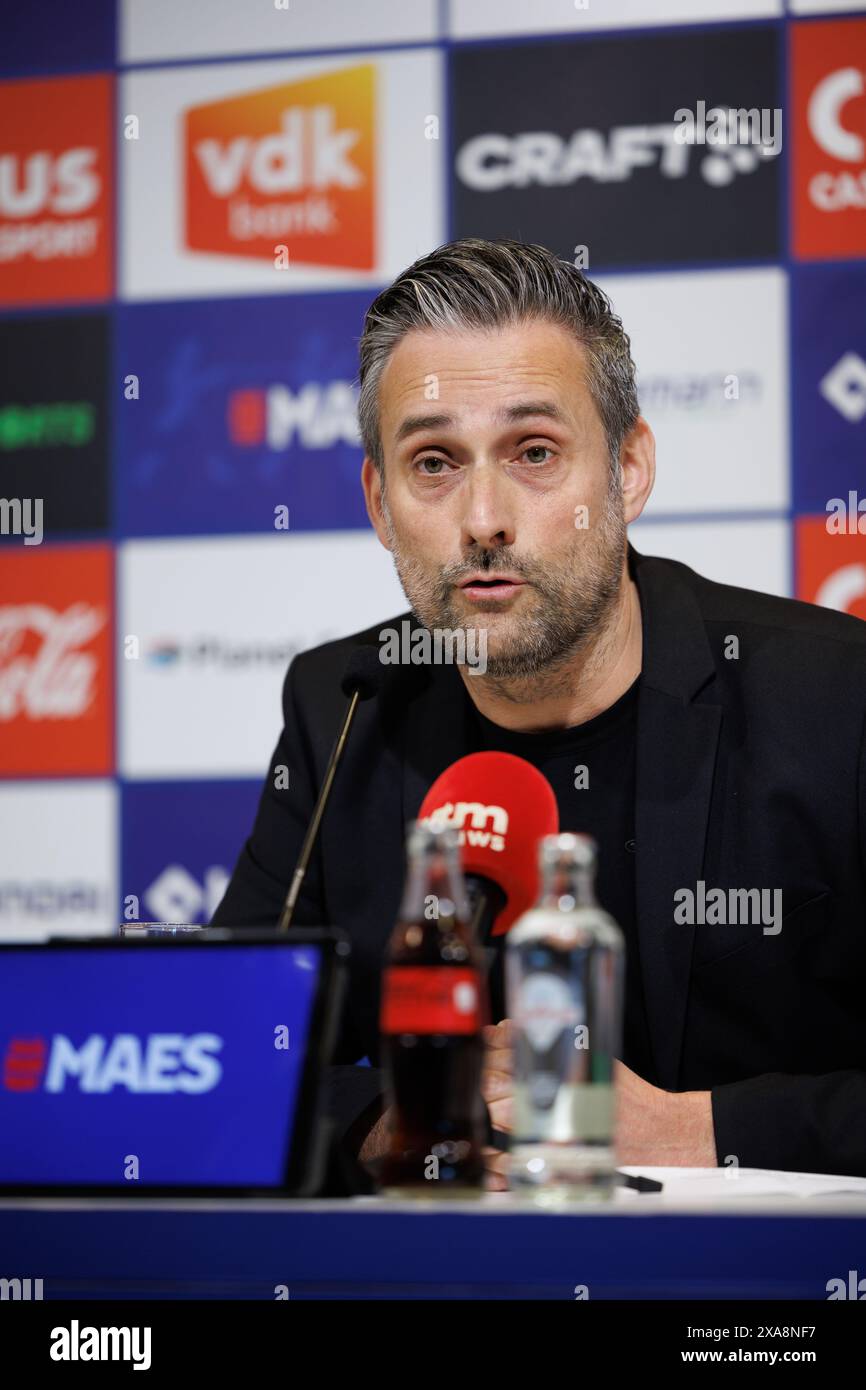 Gent, Belgium. 05th June, 2024. Gent's owner Sam Baro pictured during a ...