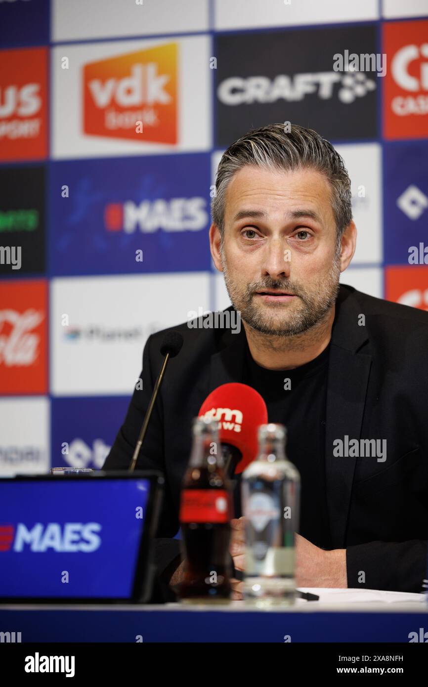 Gent, Belgium. 05th June, 2024. Gent's owner Sam Baro pictured during a ...
