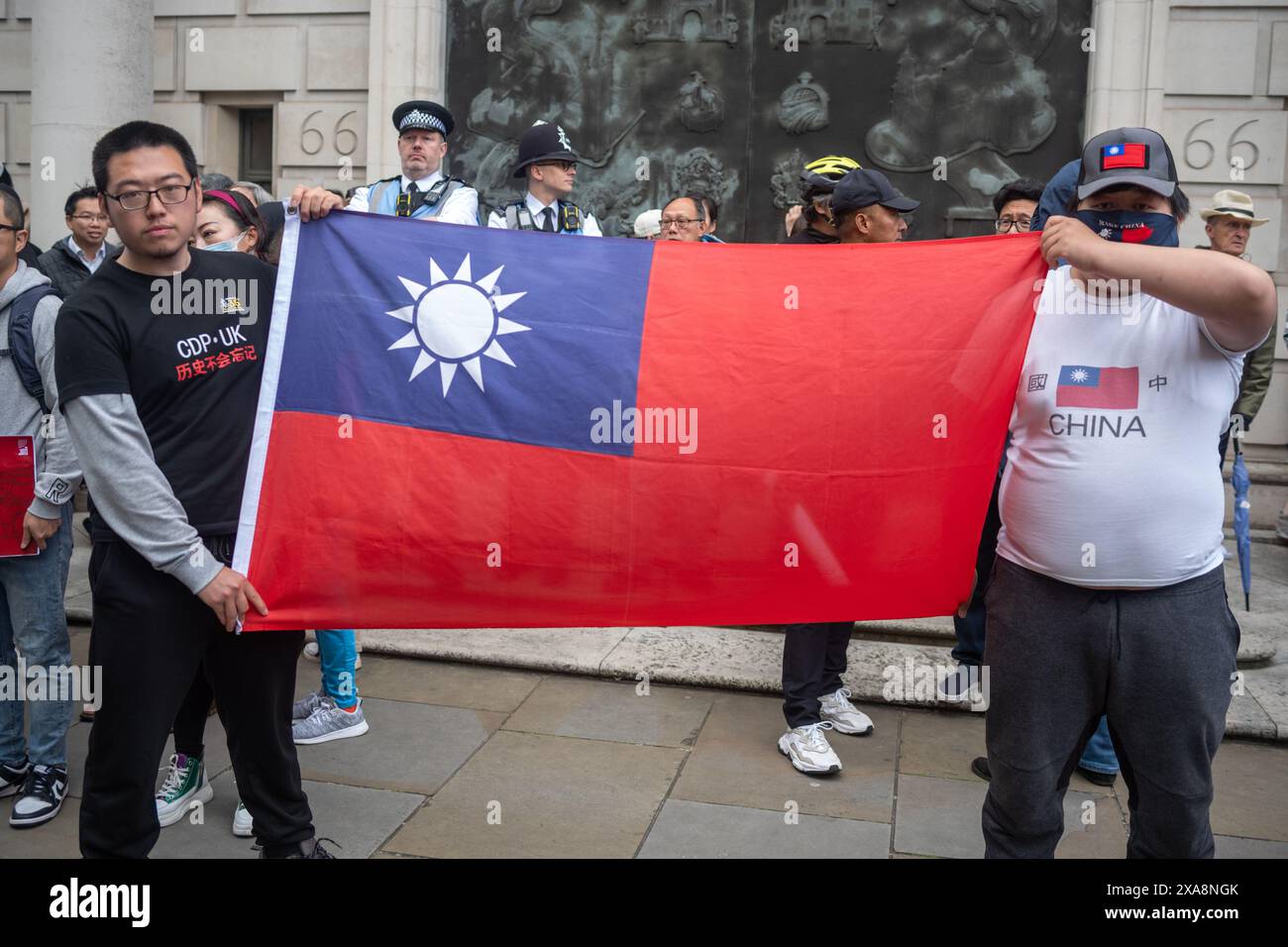 London / UK 04 June 2024. The vigil was marked with speeches recounting ...