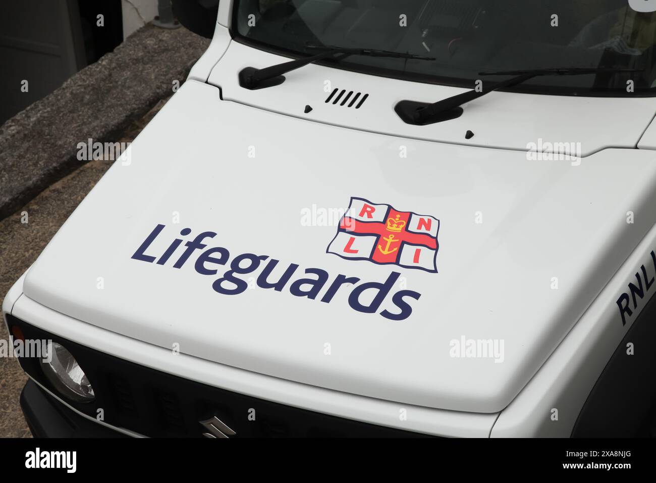 Lifeguards Porthmeor Beach St. Ives, Cornwall, England, UK, 2024 Stock ...