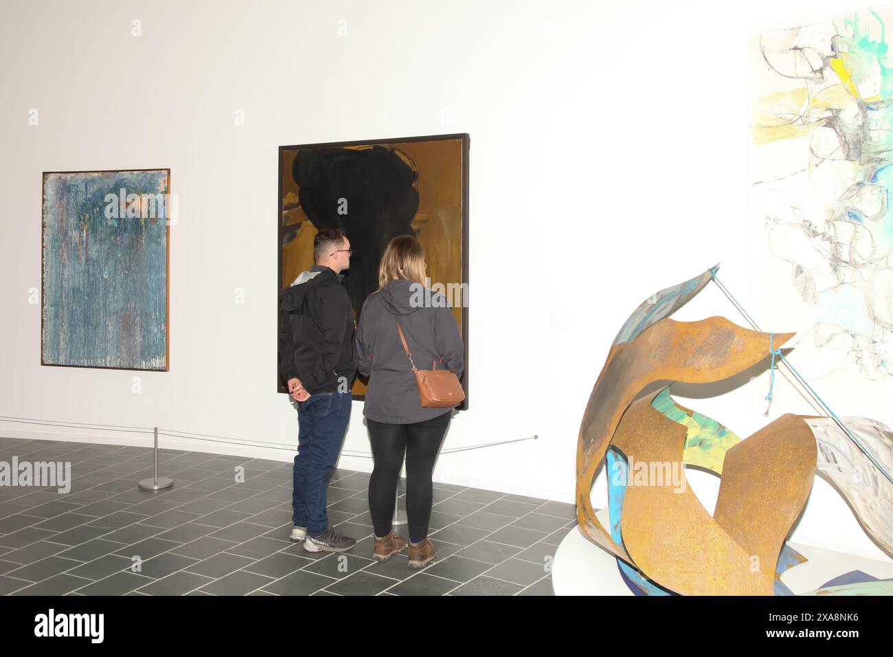 Karl Weschke, Pillar of Smoke 1964 inside Tate Gallery, St. Ives ...