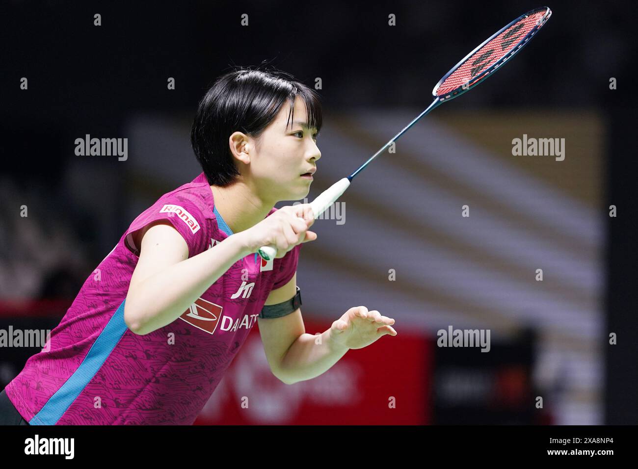 Jakarta, Indonesia. 5th June, 2024. Tomoka Miyazaki (JPN) Badminton ...