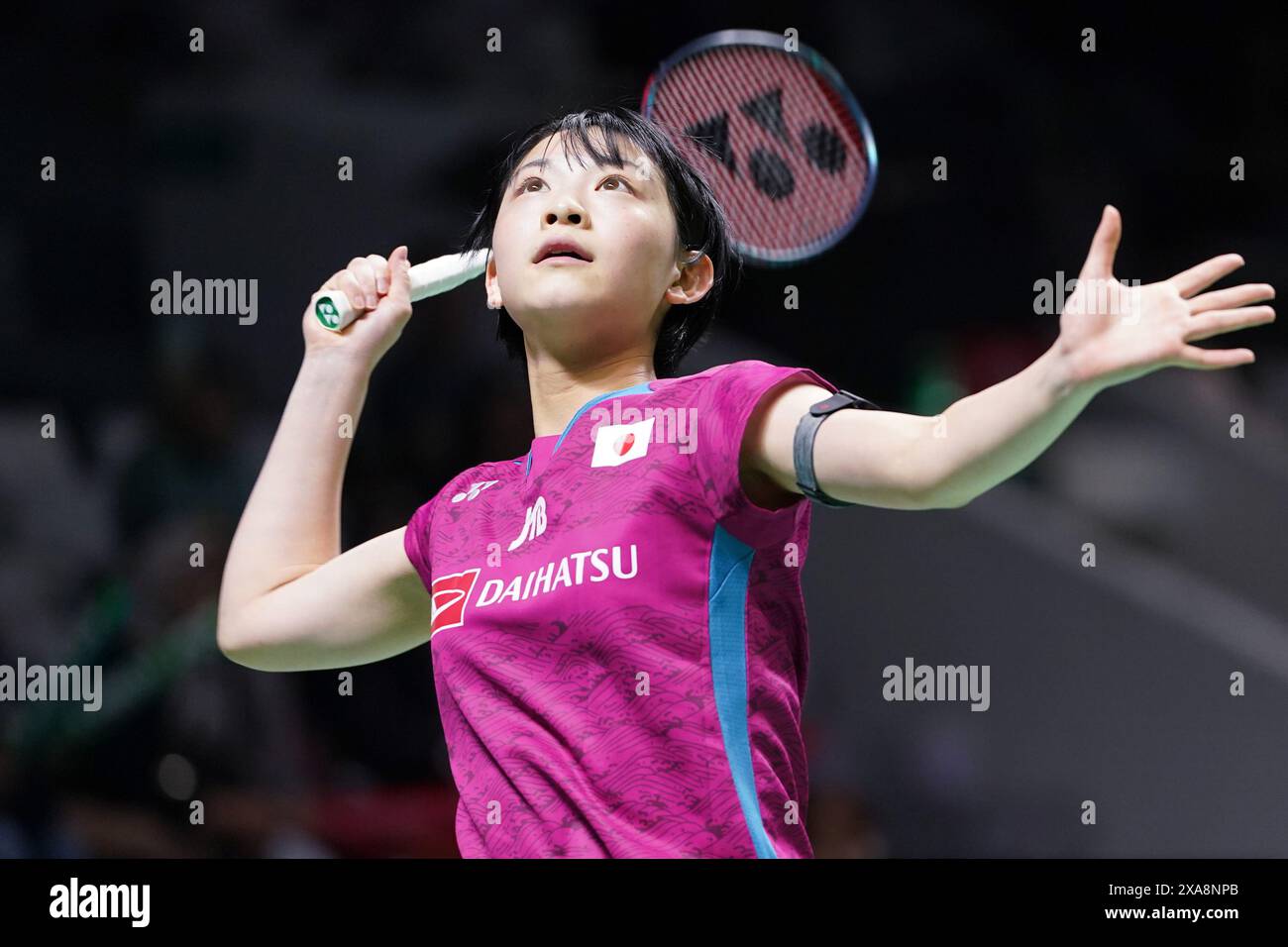 Jakarta, Indonesia. 5th June, 2024. Tomoka Miyazaki (JPN) Badminton ...