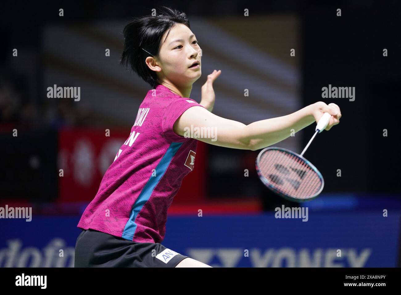 Jakarta, Indonesia. 5th June, 2024. Tomoka Miyazaki (JPN) Badminton ...