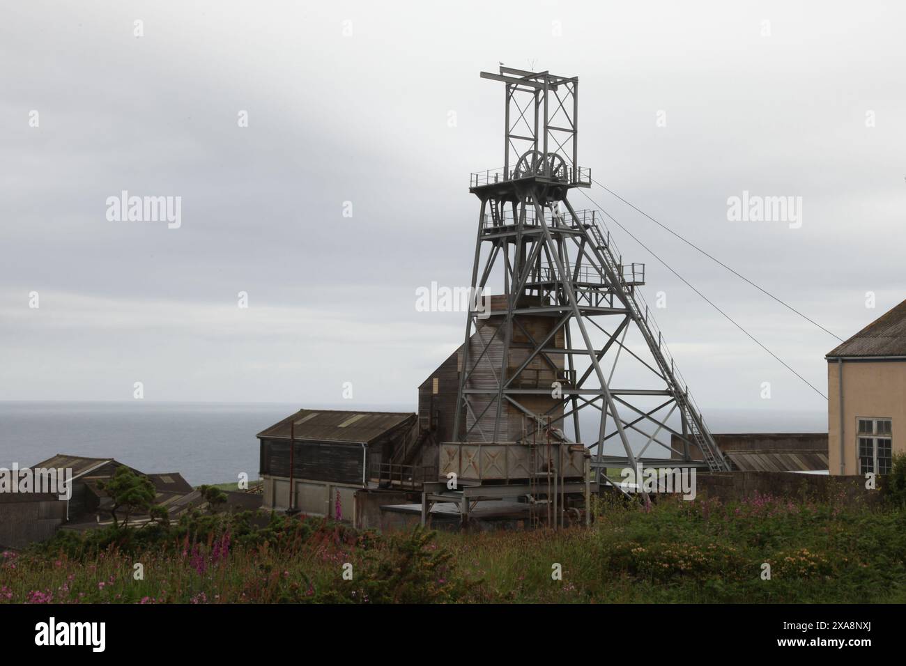 Geevor Tin Mine Museum, Pendeen, Penzance, Cornwall, England, UK, 2024 ...