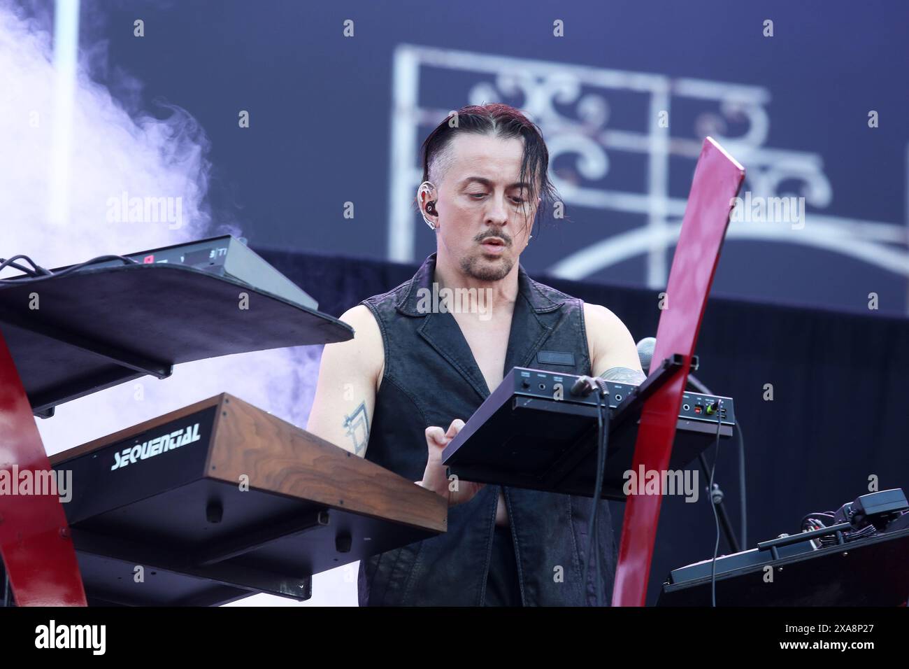 Milan, It. 04th June, 2024. Dardust in concert at the La Maura ...