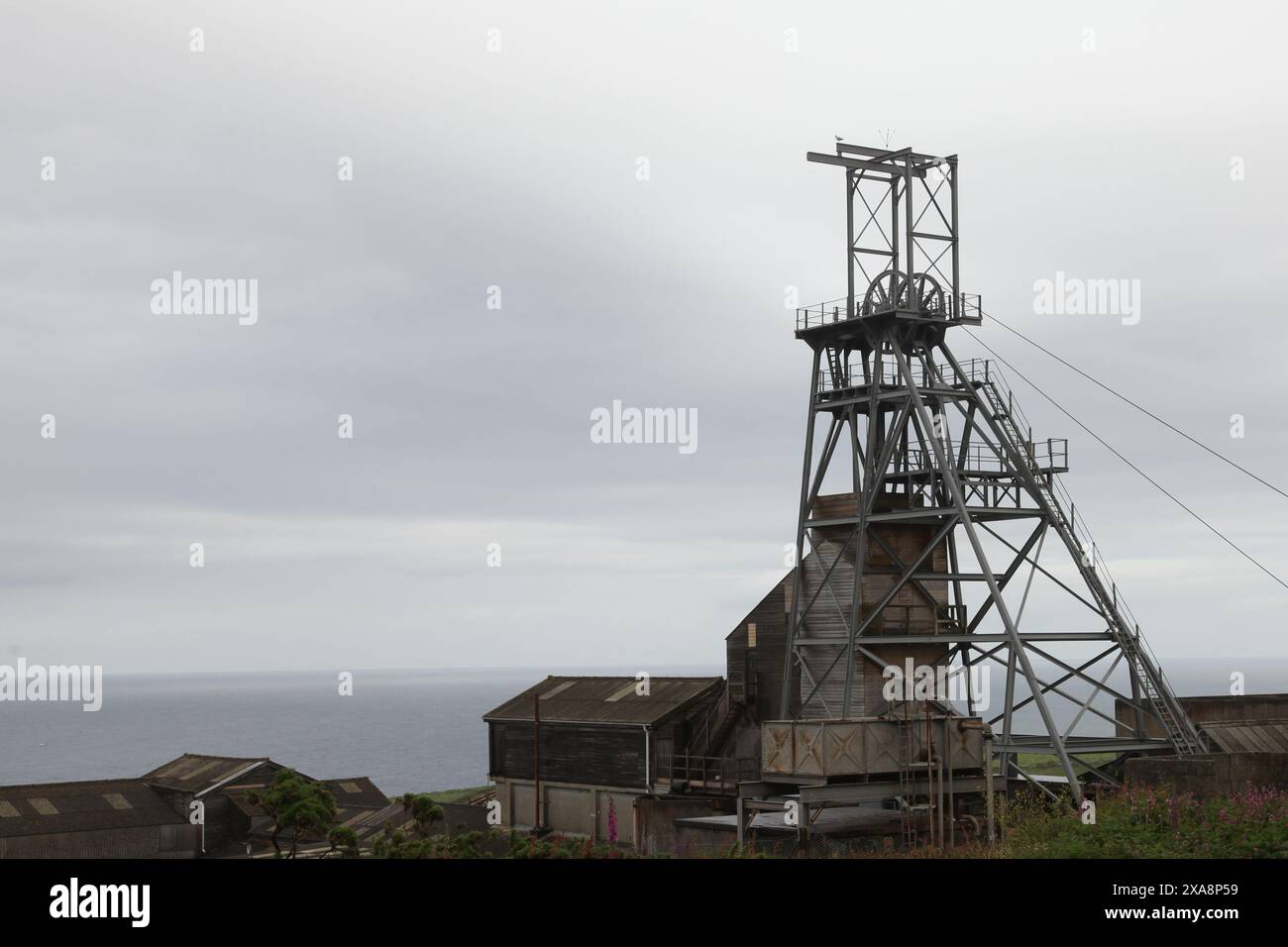 Geevor Tin Mine Museum, Pendeen, Penzance, Cornwall, England, UK, 2024 ...