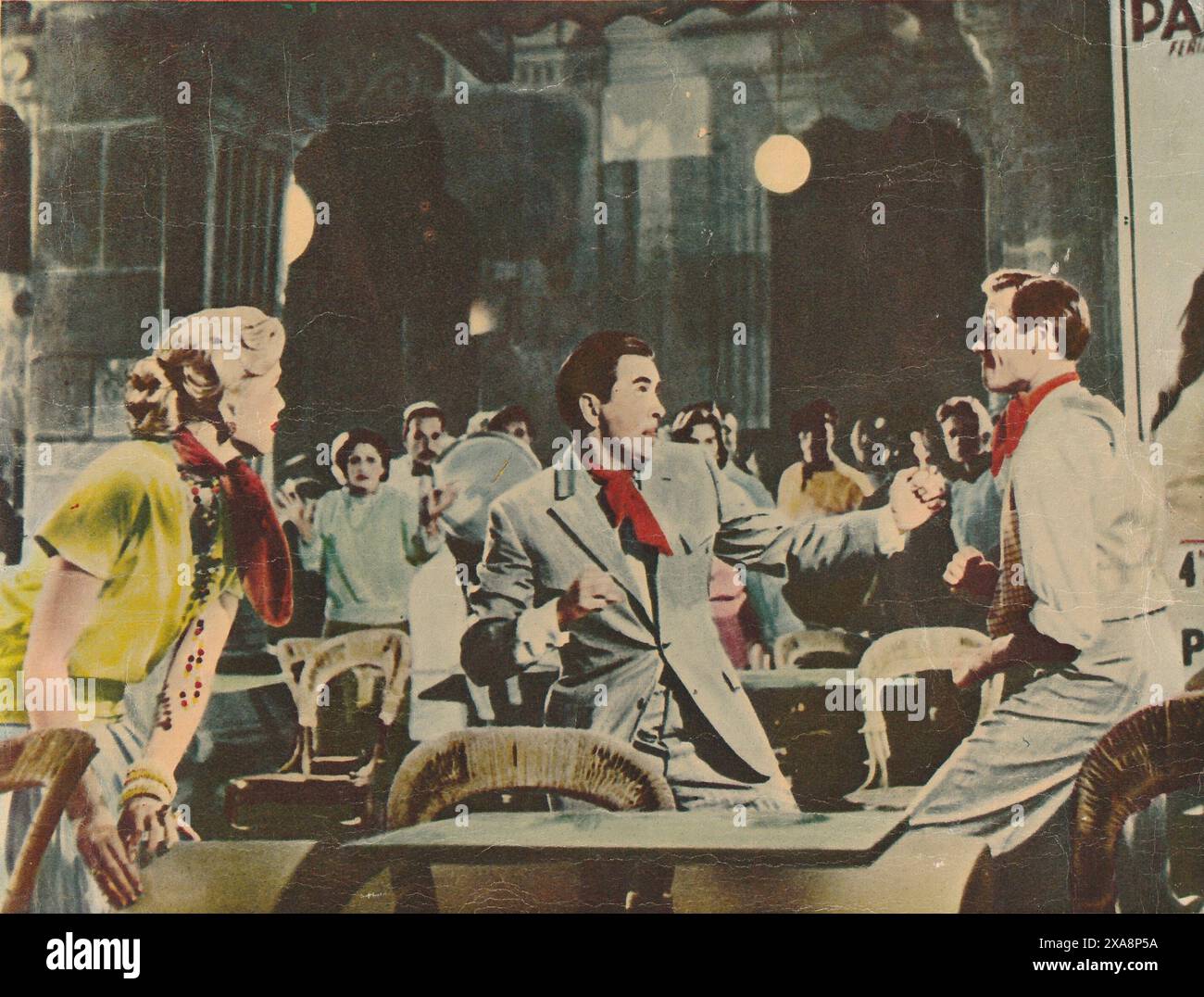 The Sun Also Rises (20th Century Fox, 1957). Hemingway.Starring Tyrone Power, Ava Gardner, Mel ...