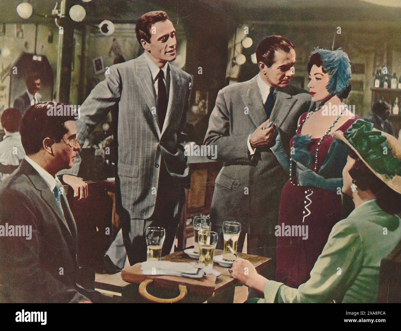 The Sun Also Rises (20th Century Fox, 1957). Hemingway.Starring Tyrone Power, Ava Gardner, Mel ...