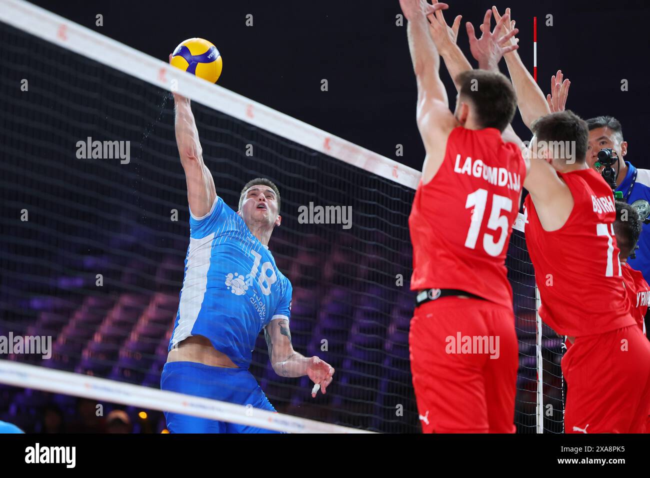 Klemen Cebulj (SLO), JUNE 5, 2024 - Volleyball : FIVB Volleyball ...