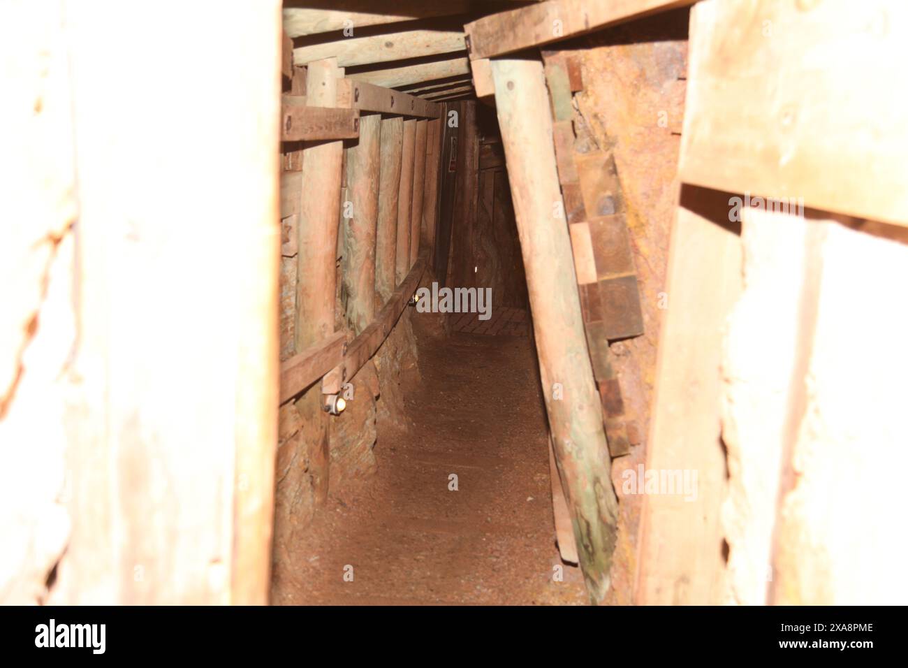 inside Geevor Tin Mine Museum, Pendeen, Penzance, Cornwall, England, UK ...