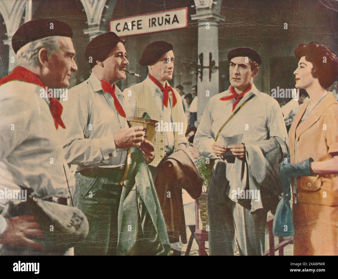 The Sun Also Rises (20th Century Fox, 1957). Hemingway.Starring Tyrone Power, Ava Gardner, Mel ...