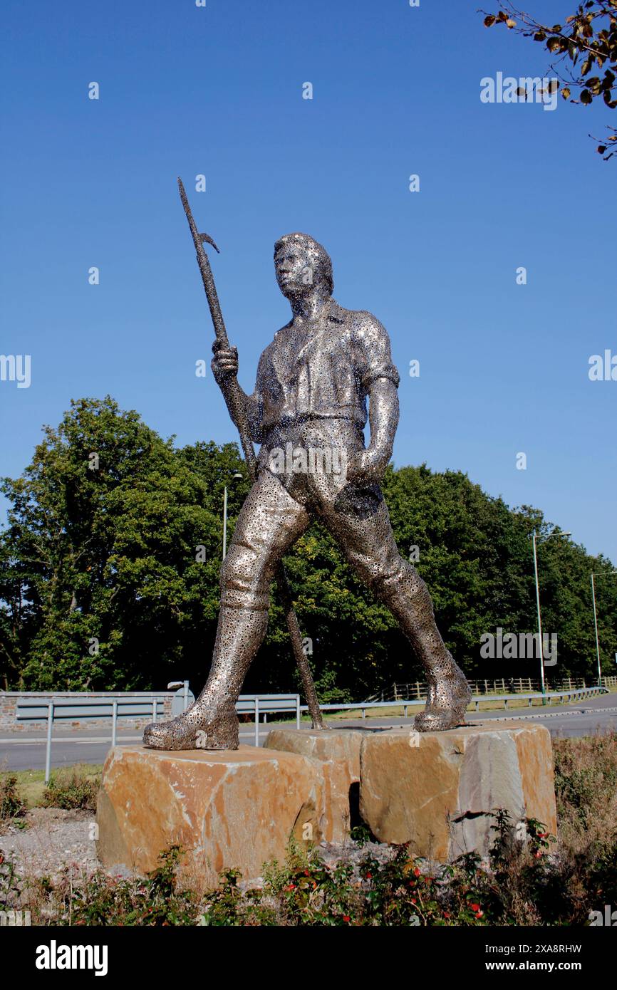 The Chartist Bridge over the Sirhowy Valley at Blackwood was designed ...