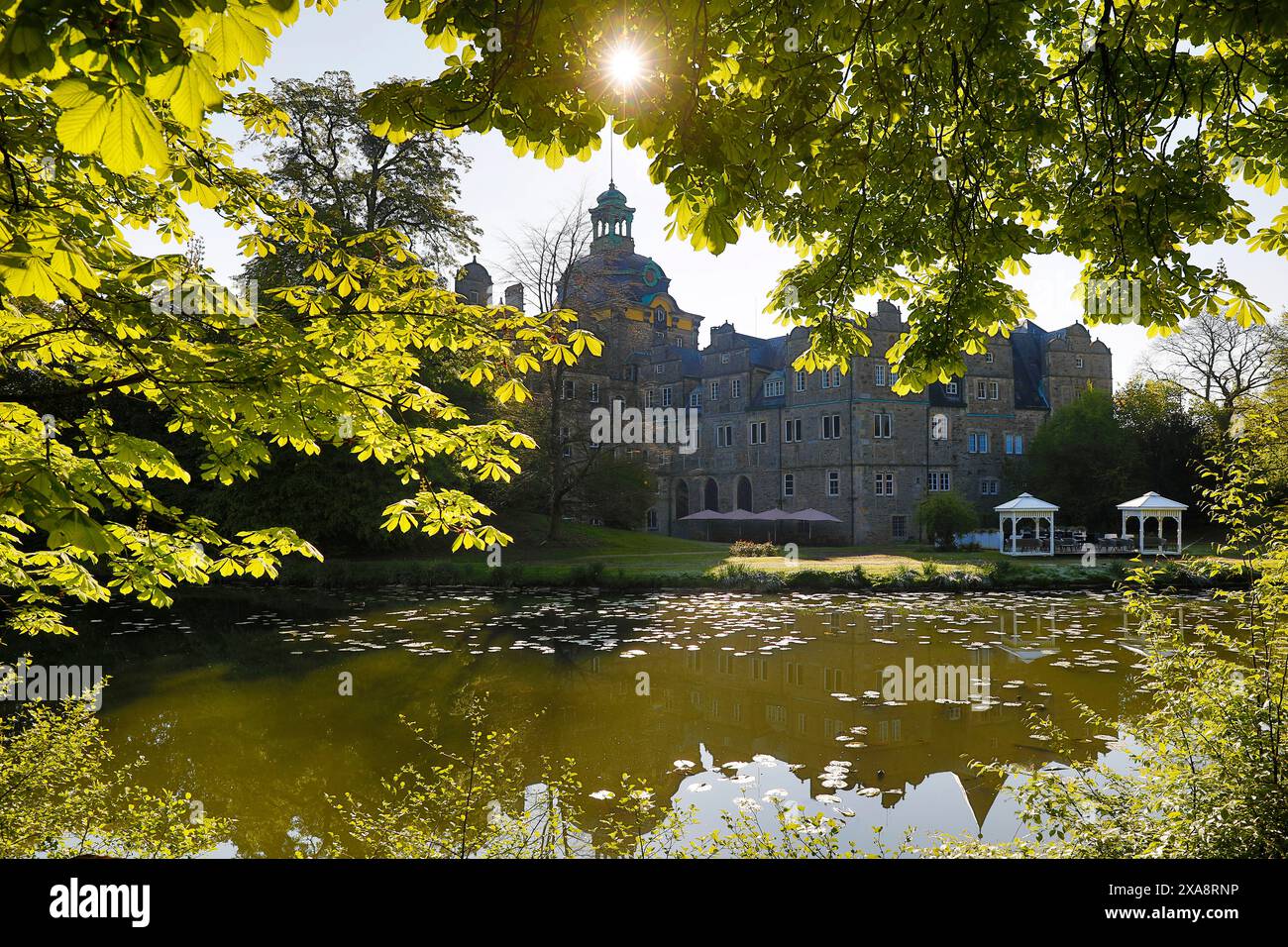 Bueckeburg Castle, ancestral seat of the House of Schaumburg-Lippe ...
