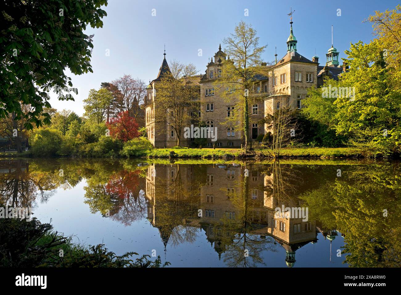 Bueckeburg Castle, ancestral seat of the House of Schaumburg-Lippe ...