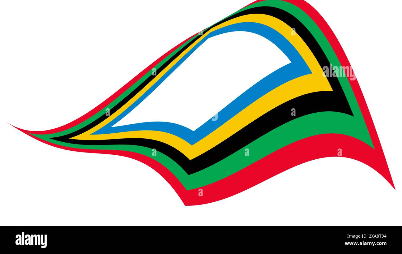 Abstract Olympic games stripes isolated on transparent background ...