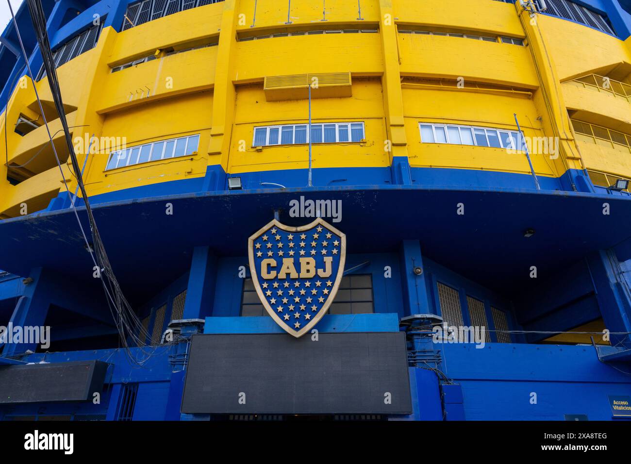 La Bombanera or Estadio Alberto J. Armando, home of the Boca Juniors ...