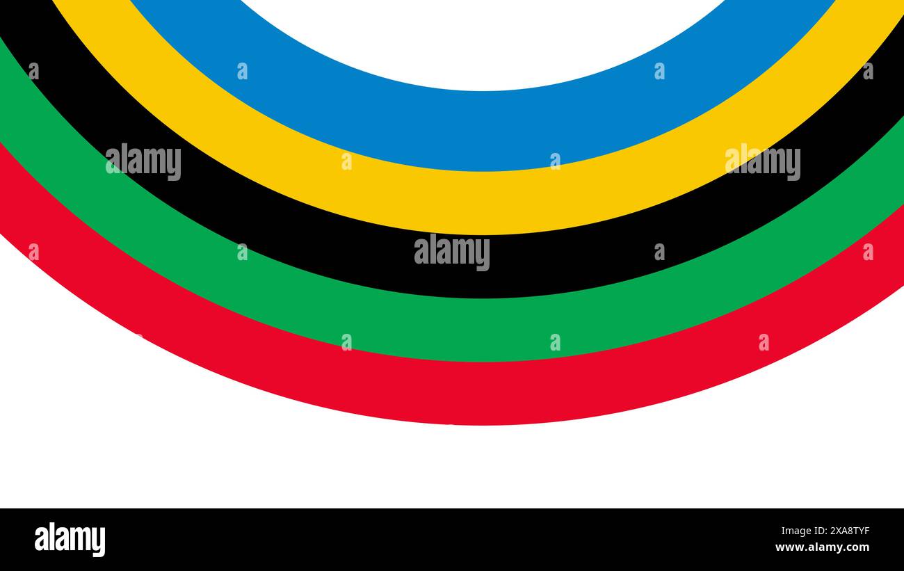 Paris 2024 olympic flag Stock Vector Images - Alamy