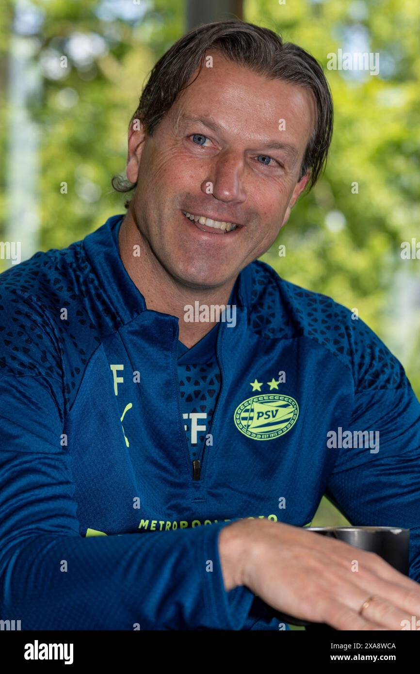 EINDHOVEN, 05-06-2024, De Herdgang, Ernest Faber Head of youth training ...