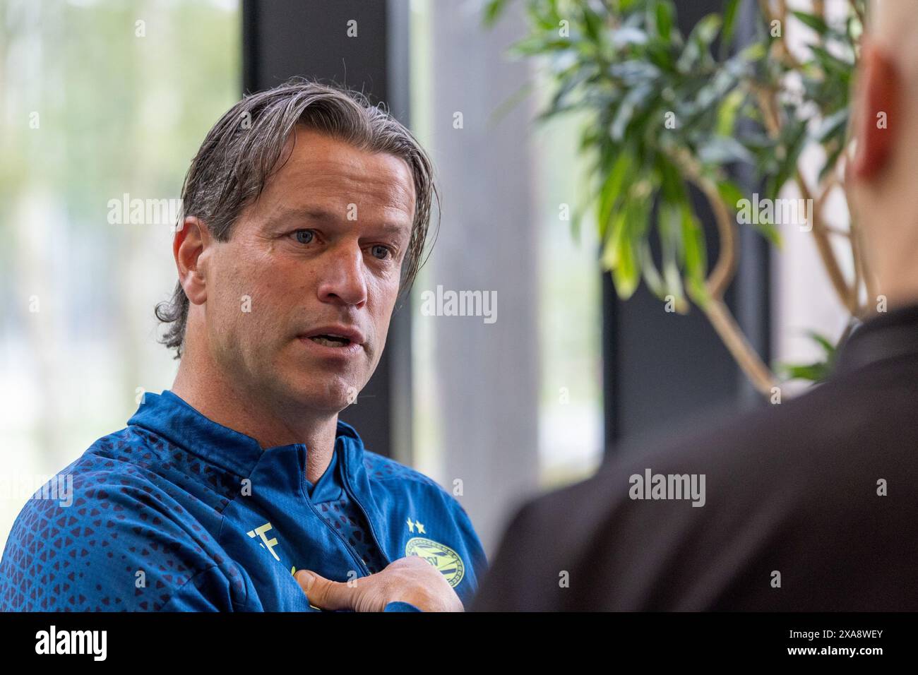 EINDHOVEN, 05-06-2024, De Herdgang, Ernest Faber Head of youth training ...
