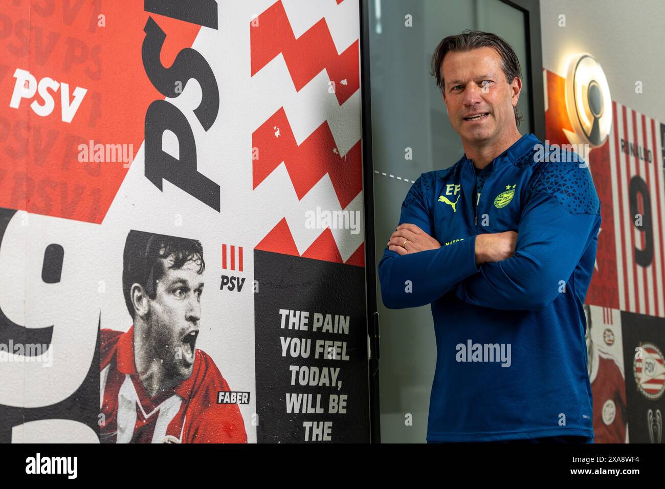 EINDHOVEN, 05-06-2024, De Herdgang, Ernest Faber Head of youth training ...