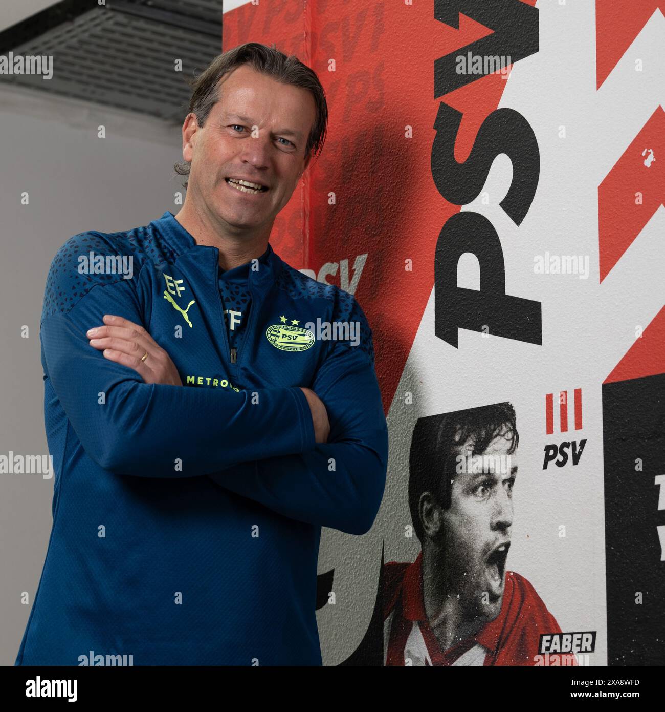 EINDHOVEN, 05-06-2024, De Herdgang, Ernest Faber Head of youth training ...