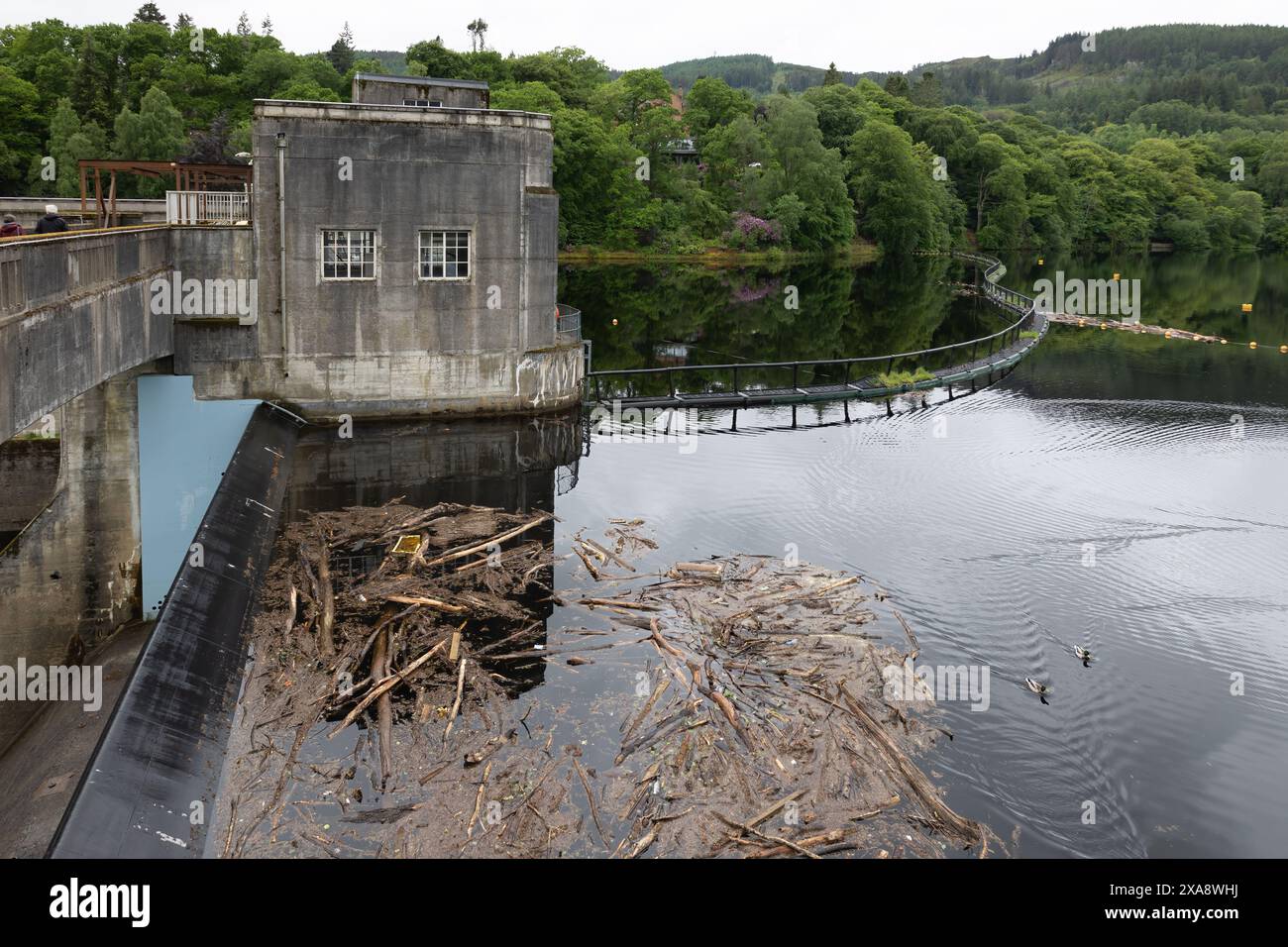 Pitlochry hydro electric dam hi-res stock photography and images - Alamy