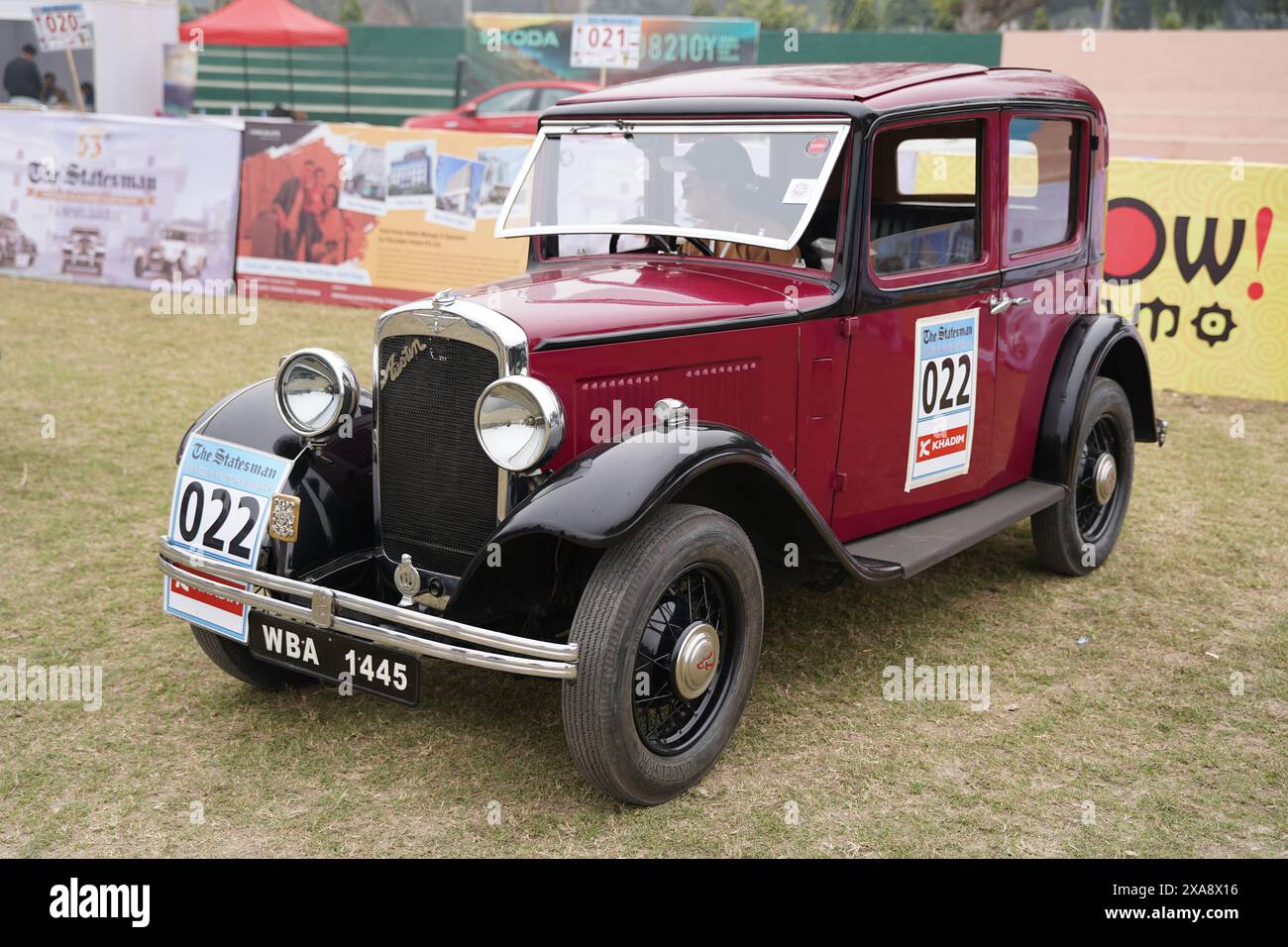 1933 Austin car with 10 hp and 4 cylinder engine. India WBA 1445 Stock ...