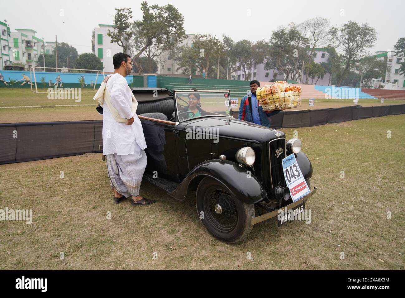 1938 Austin Seven car with 7.8 hp, 800 cc and 4 cylinder engine. India ...