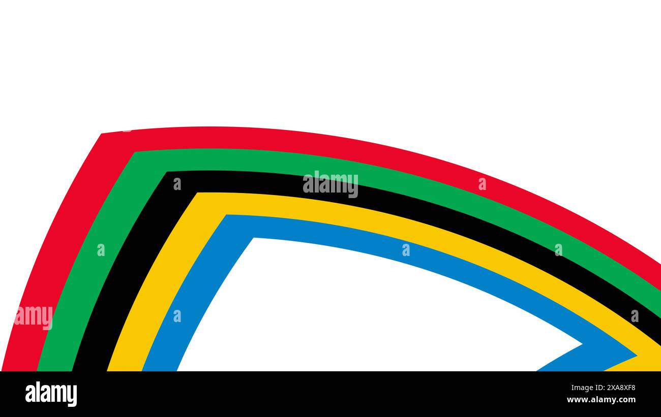 Paris 2024 olympic flag Stock Vector Images - Alamy