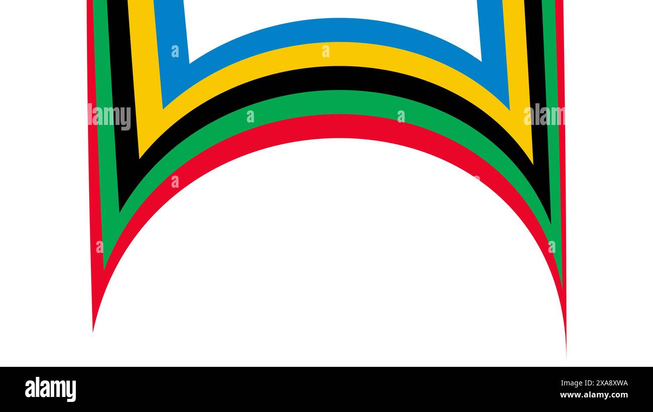 Paris 2024 olympic flag Stock Vector Images - Alamy