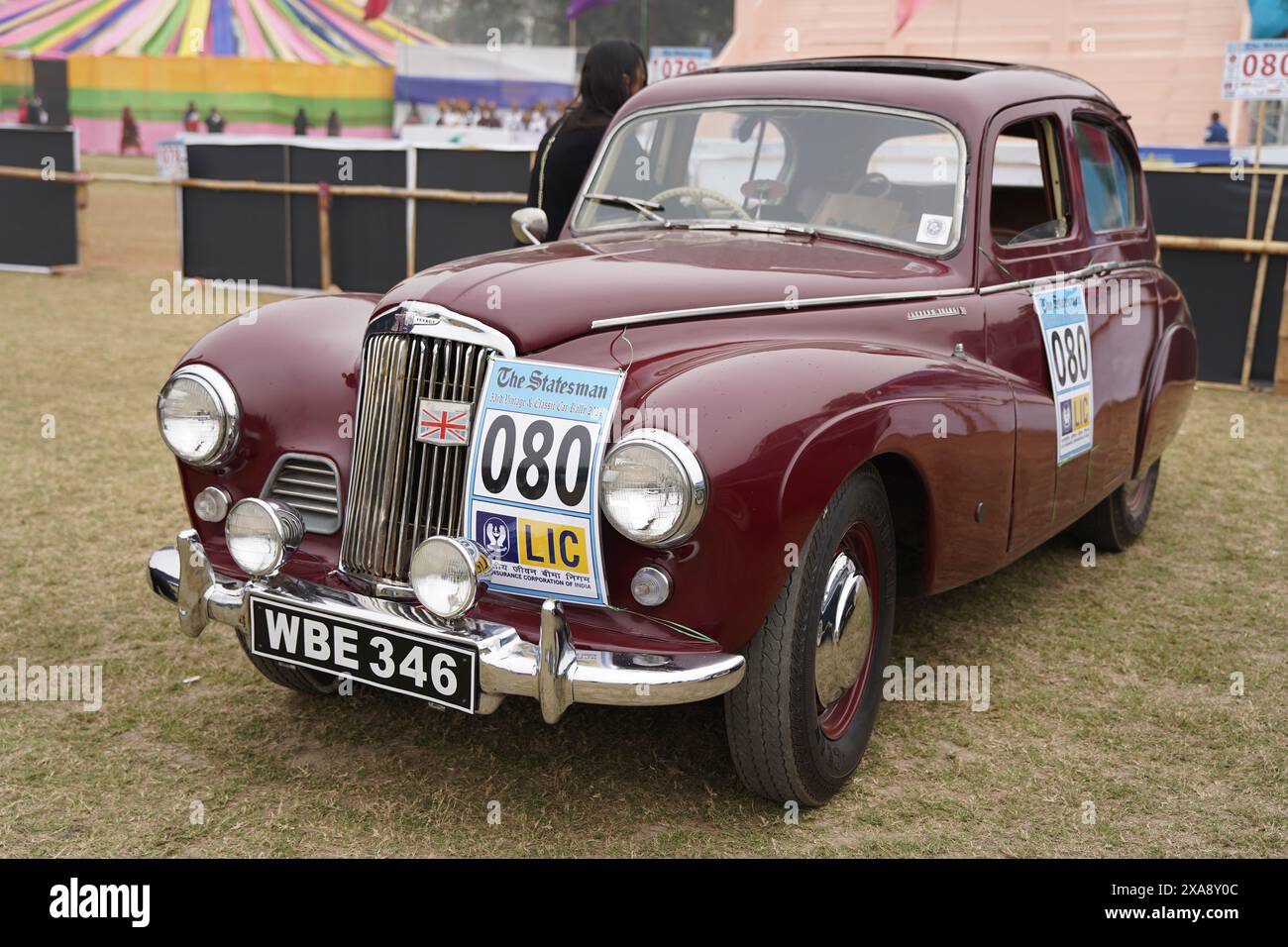 1950 Sunbeam Talbot 90 car with 16 hp and 4 cylinder engine. India WBE ...