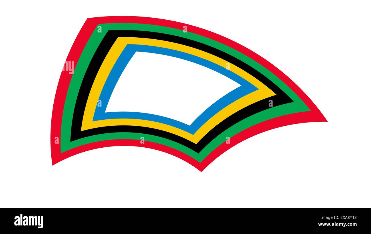 Abstract Olympic games stripes isolated on transparent background ...