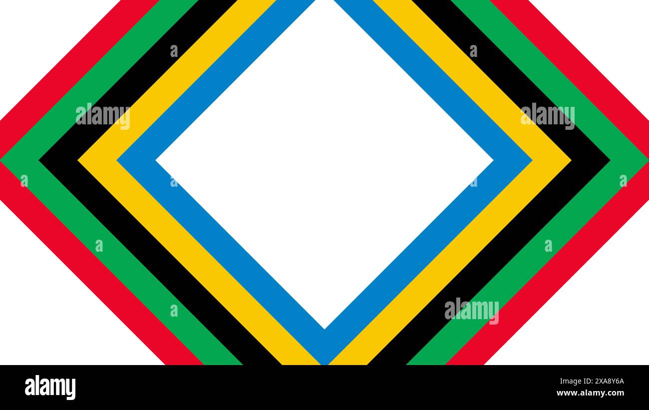 Abstract Olympic games stripes isolated on transparent background ...