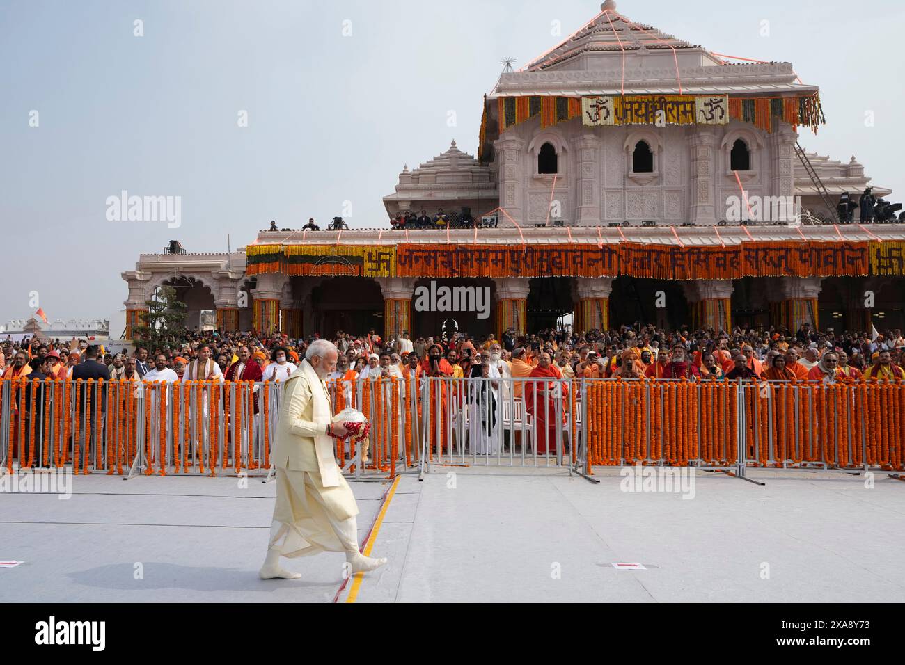 FILE- Indian Prime Minister Narendra Modi, arrives to lead the opening ...