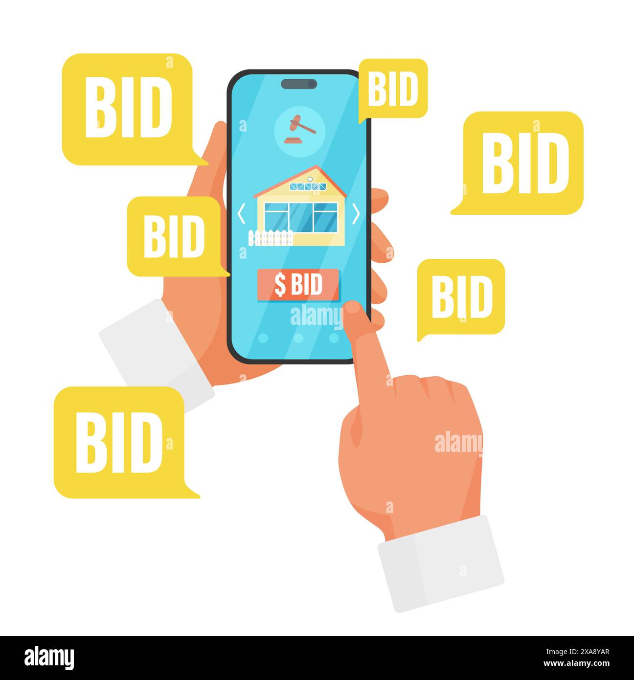 House for sale at online auction, bidding property and real estate ...