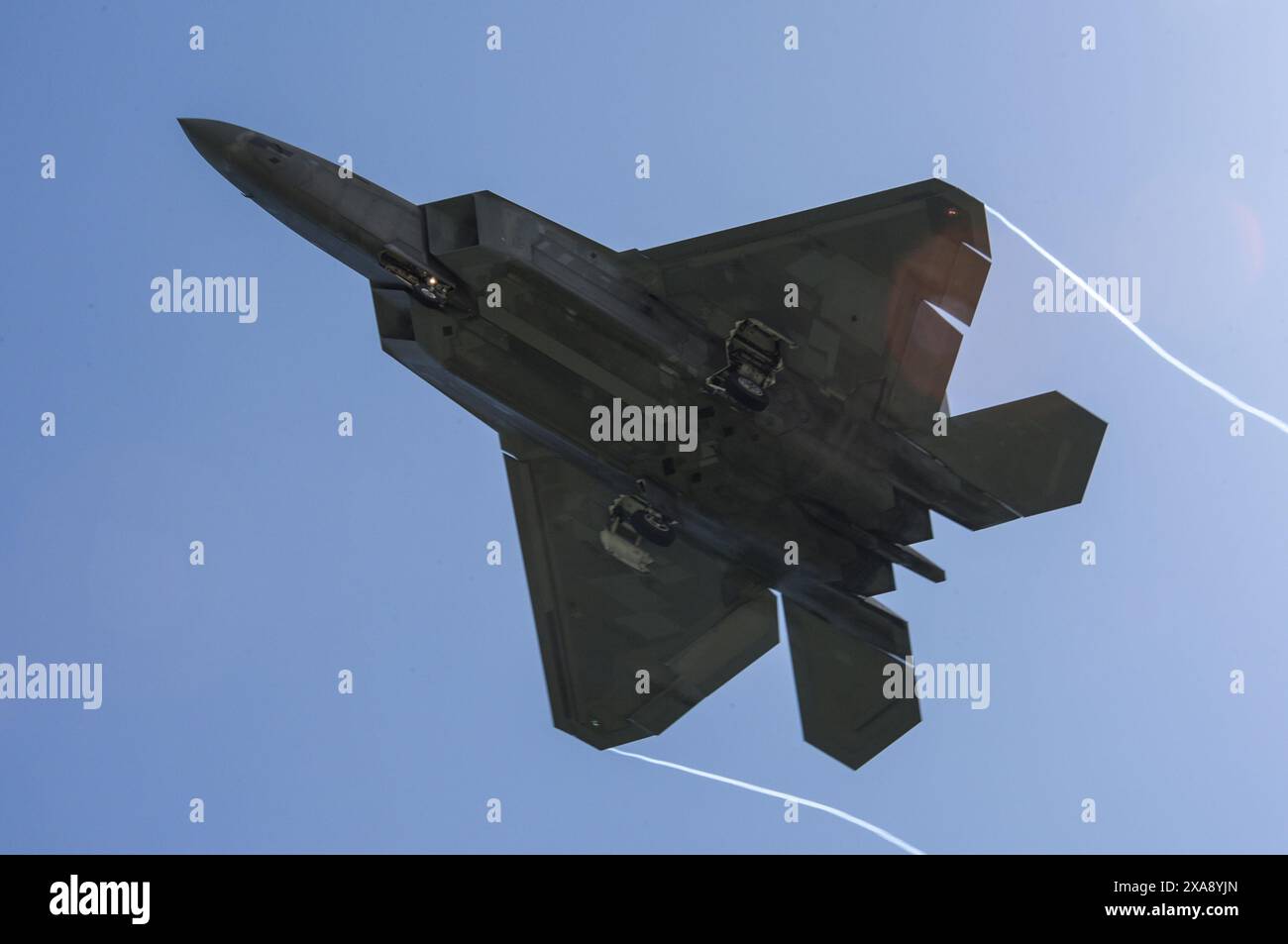 And F-22 Raptor, operated by the 199th and 19th Fighting Squadrons ...