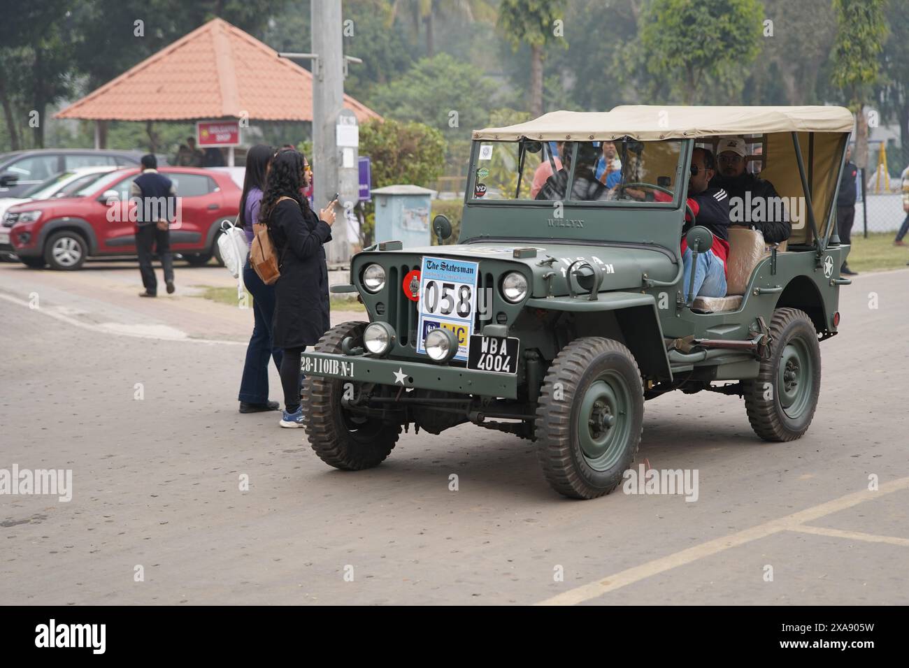1943 Willys Jeep. India WBA 4004 Stock Photo - Alamy