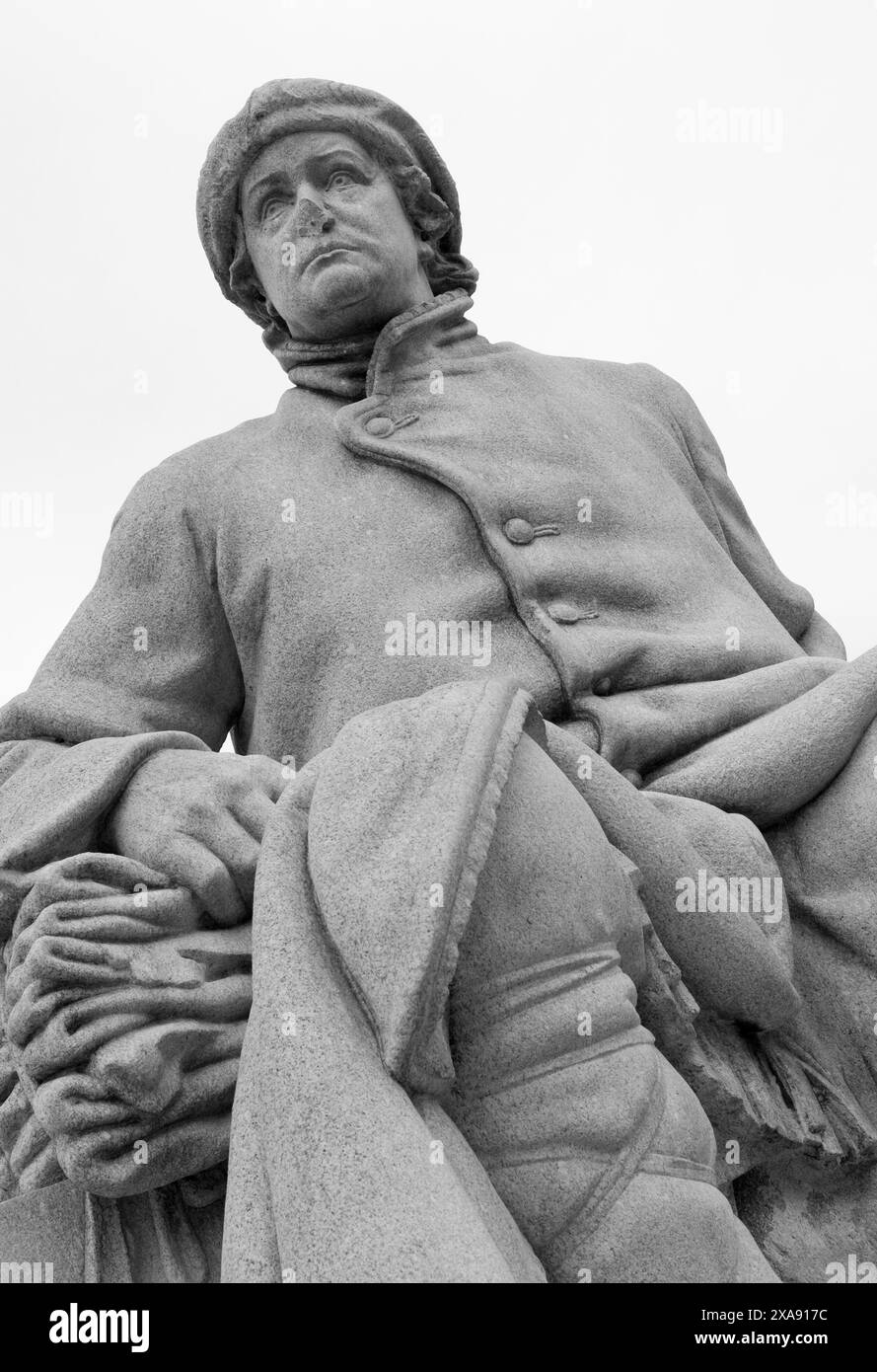 Statue of Francis Vigo in George Rogers Clark National Historical Park ...